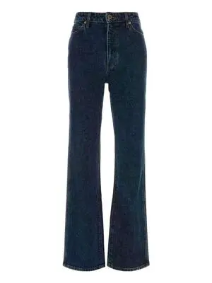 Khaite Danielle Denim Jeans - Blue