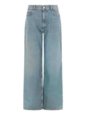 AMISH SUPPLIES Sandy Wide-leg Jeans - Blue
