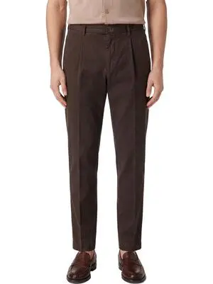 Incotex Incotex Cotton Blend Chino Trousers Brown