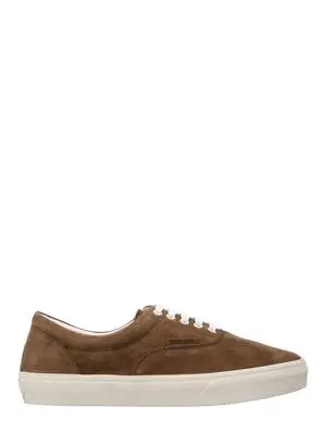 TOM FORD Lace-up Suede Sneakers - Olive
