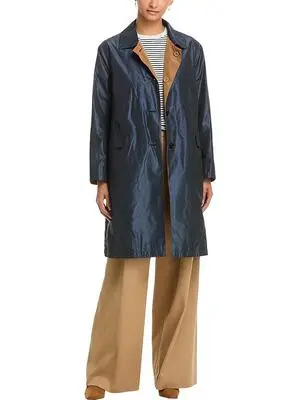Herno Reversible Topper Coat - Sky Blue