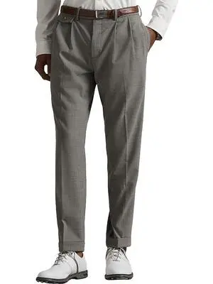 Polo Ralph Lauren Performance Wool Blend Trousers - Grey