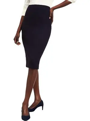 HOBBS LONDON Petite Aly Pencil Skirt - Navy