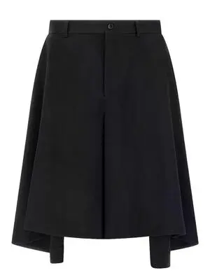 Comme Des Garçons Cut-out Shorts - Black