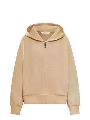 Max Mara Zip-up Hoodie - Neutrals