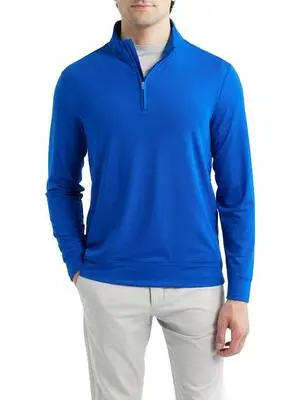 G/fore Luxe Quarter Zip Golf Pullover Cobalt