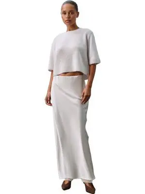 Naked Cashmere Atallah Cashmere Tee Marble