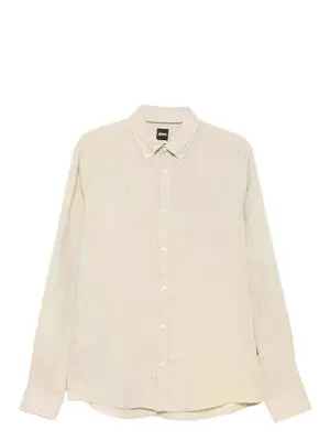 BOSS Buttoned Shirt - Neutrals