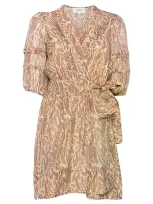 Ba&sh Teodora Mini Dress - Neutrals
