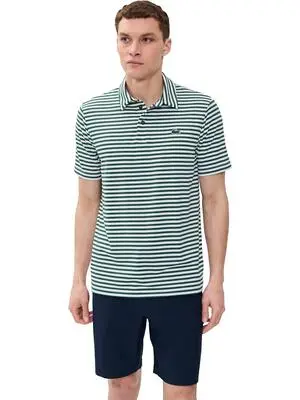 Lacoste Golf Performance Polo - Vert/blanc