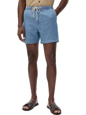 Rails Archer Shorts 6 - Medium Wash Indigo