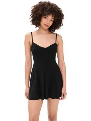 Norma Kamali Underwire Mini Dress - Black