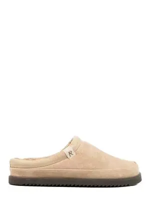 REPRESENT Summer Suede Mules Neutrals