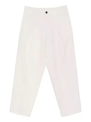 Herno Pleated Trousers - Neutrals