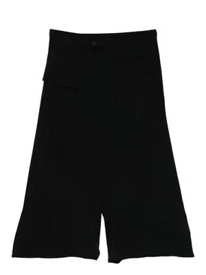 Yohji Yamamoto Layered Skirt - Black