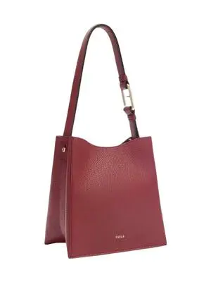 Furla Nuvola Bucket Bag Mini - Red