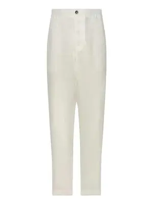FRANZESE COLLECTION Linen Trousers - Neutrals