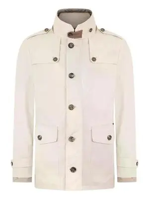 MOORER Button-down Jacket - Neutrals