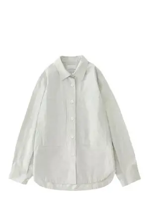Studio Nicholson Oversized Patch Pocket Shirt - Neutrals