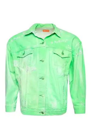 NOTSONORMAL Distressed Effect Jacket - Green