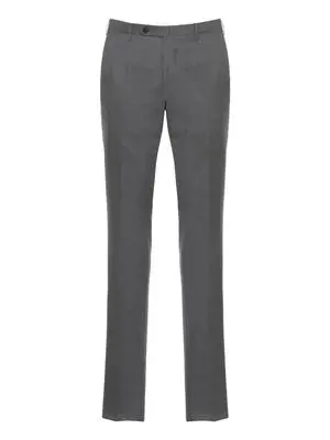 Incotex Straight-fit Tailored Trousers - Grey