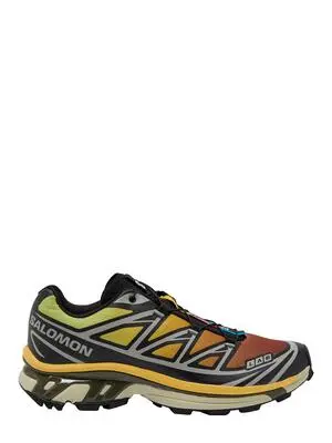 SALOMON Xt-6 Panelled Dégradé Mesh Sneakers - Green