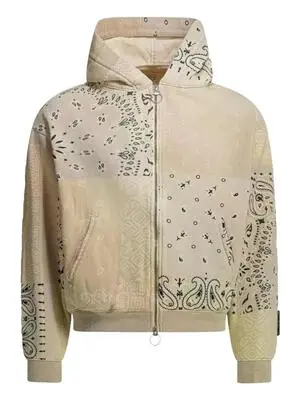 Kapital Bandana-pattern Bomber Jacket - Neutrals