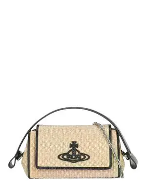VIVIENNE WESTWOOD Vivienne Westwood Hazel Cotton Bag Neutrals