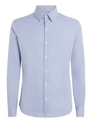 Sandro Cotton Stripe Shirt - Beige