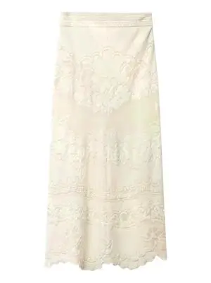 Isabel Marant Étoile Sanaya Maxi Skirt - Neutrals