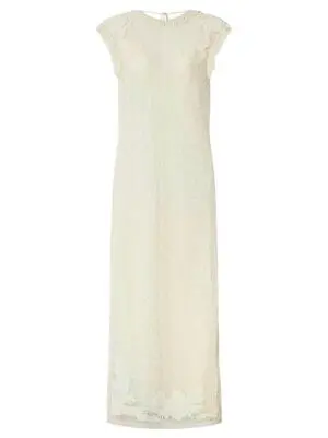 Isabel Marant Étoile Delvine Open-back Midi Dress - Neutrals