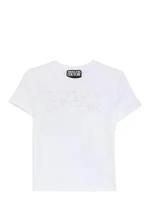 Versace Lettered T-shirt - White