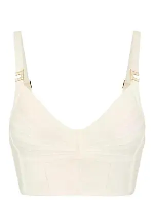 ELISABETTA FRANCHI Ribbed Tank Top