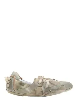 Acne Studios Laced Leather Sneakers - Grey