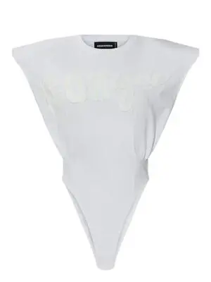 Dsquared2 DSQUARED2 "Iconique" Logo Bodysuit White