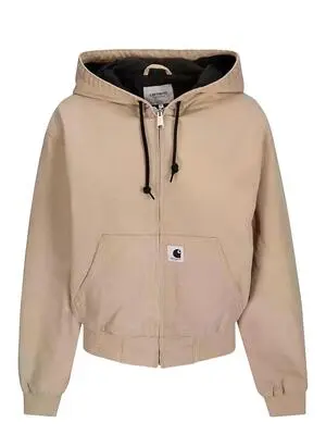 Carhartt Work In Progress Og Hooded Canvas Jacket - Neutrals