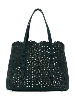 ALAÏA Mina 25 Leather Handbag