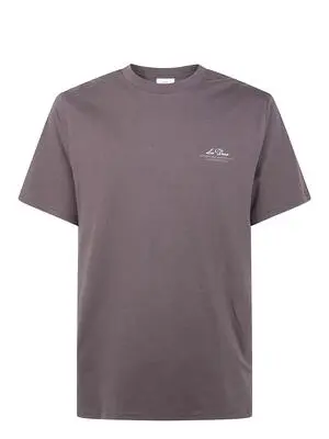 LES DEUX Ben Globe" T-shirt - Brown