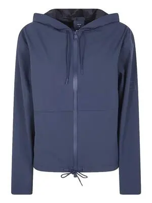 Rains Suva Hardshell Short String Jacket - Blue