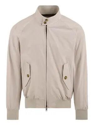 BARACUTA G9 Harrington Jacket - Grey
