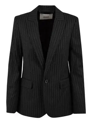 Zadig&Voltaire Buttoned Emaux Vest Anthracite