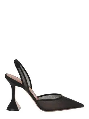Amina Muaddi Slingback Pumps - Black