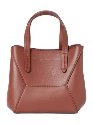 Brunello Cucinelli Brunello Cucinelli Leather Handbag Red