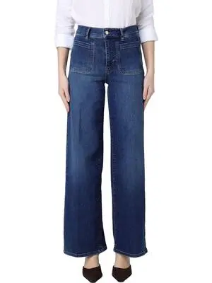 FRAME High-waisted Wide-leg Jeans - Denim