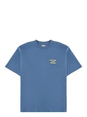 Drole De Monsieur Cotton T-shirt - Blue