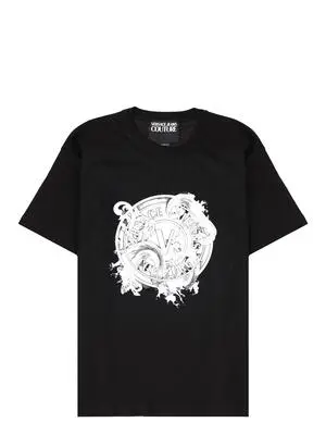 Versace T-shirt With Print Black