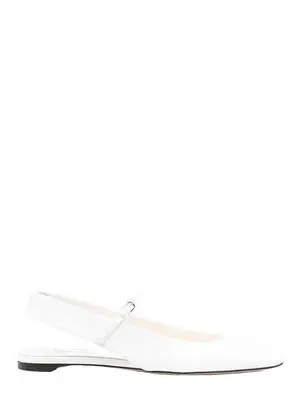 TOTEME Slingback Flat Pumps - White