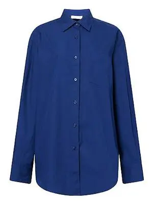 Monday Swimwear La Jolla Loose-fit Cotton Shirt - Midnight