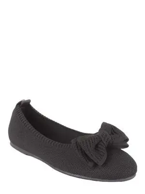 Tahari Sorrento Ballet Flat Black