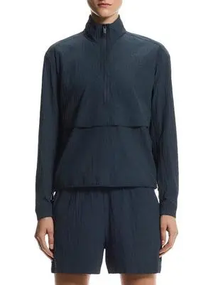 On Courtside Half Zip Pullover - Midnight